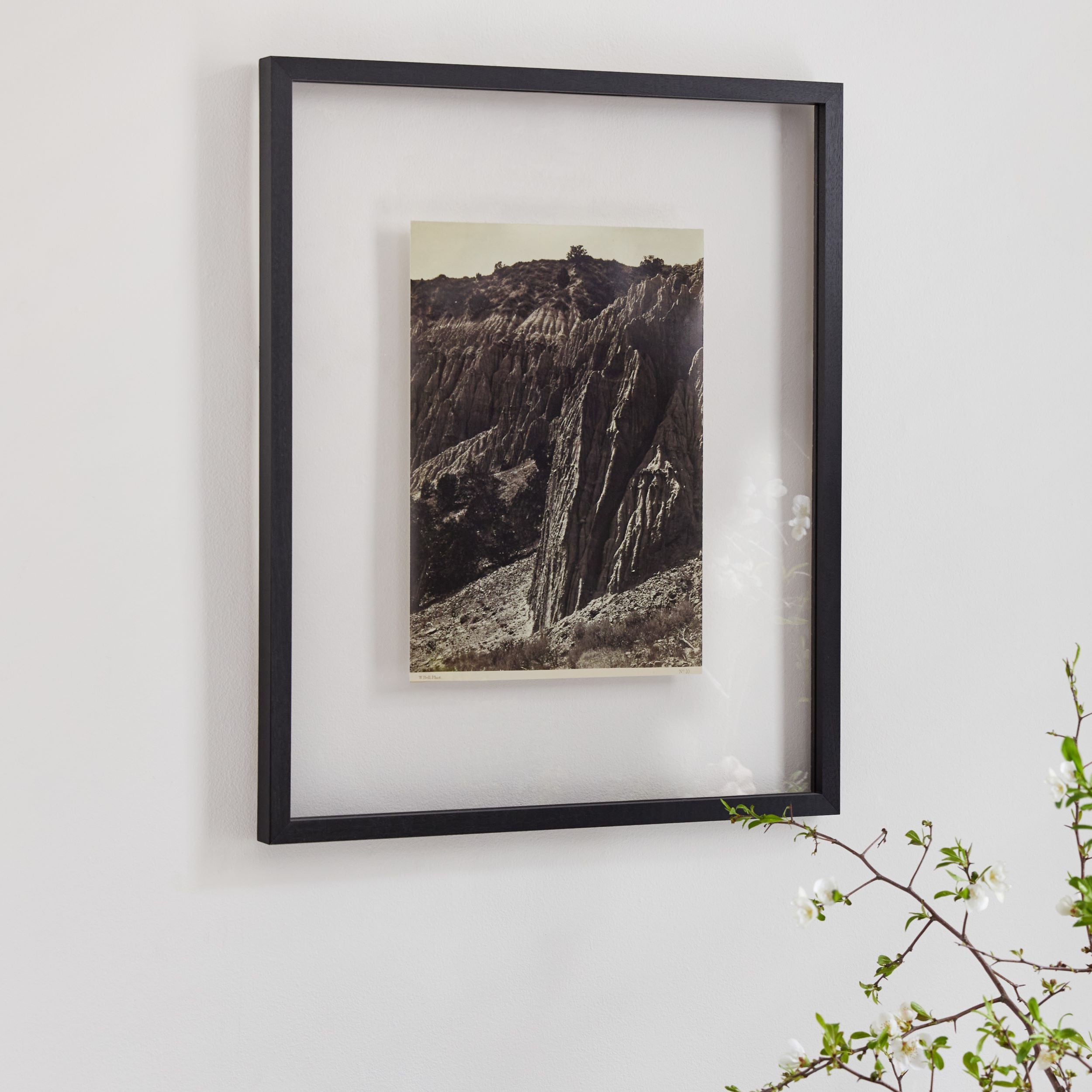 Black Walnut Gallery with Clear Float – Framebridge