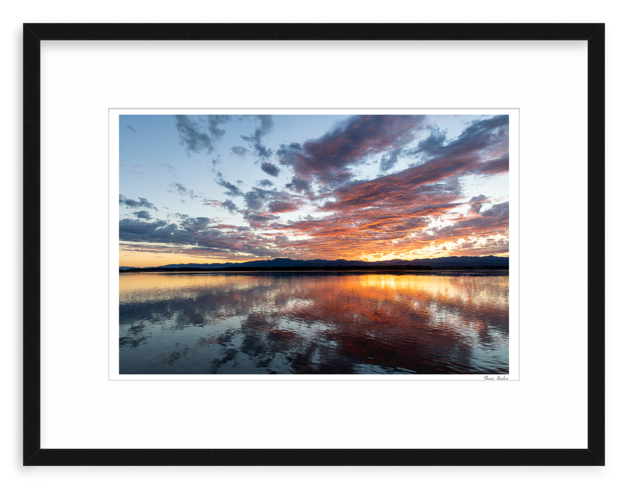 Sunrise Lake Cascade – Framebridge