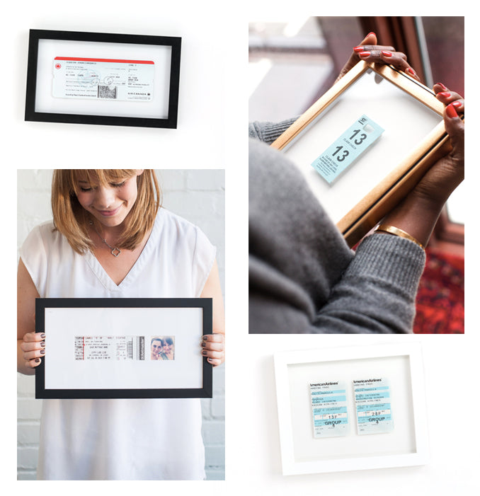 How to Frame a Ticket-Inspiration, Tutorial | Framebridge