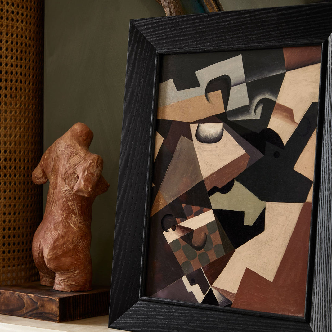 Black Ash Angled Frame & Sustainable Hardwood – Framebridge