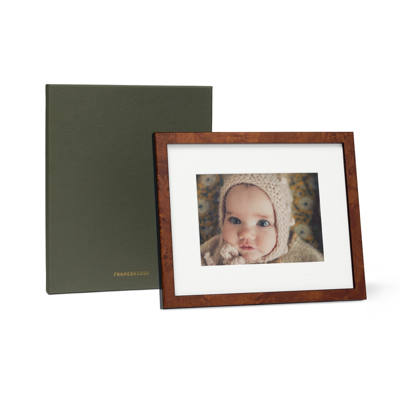 Burl Wood Frame: 9x11 – Framebridge