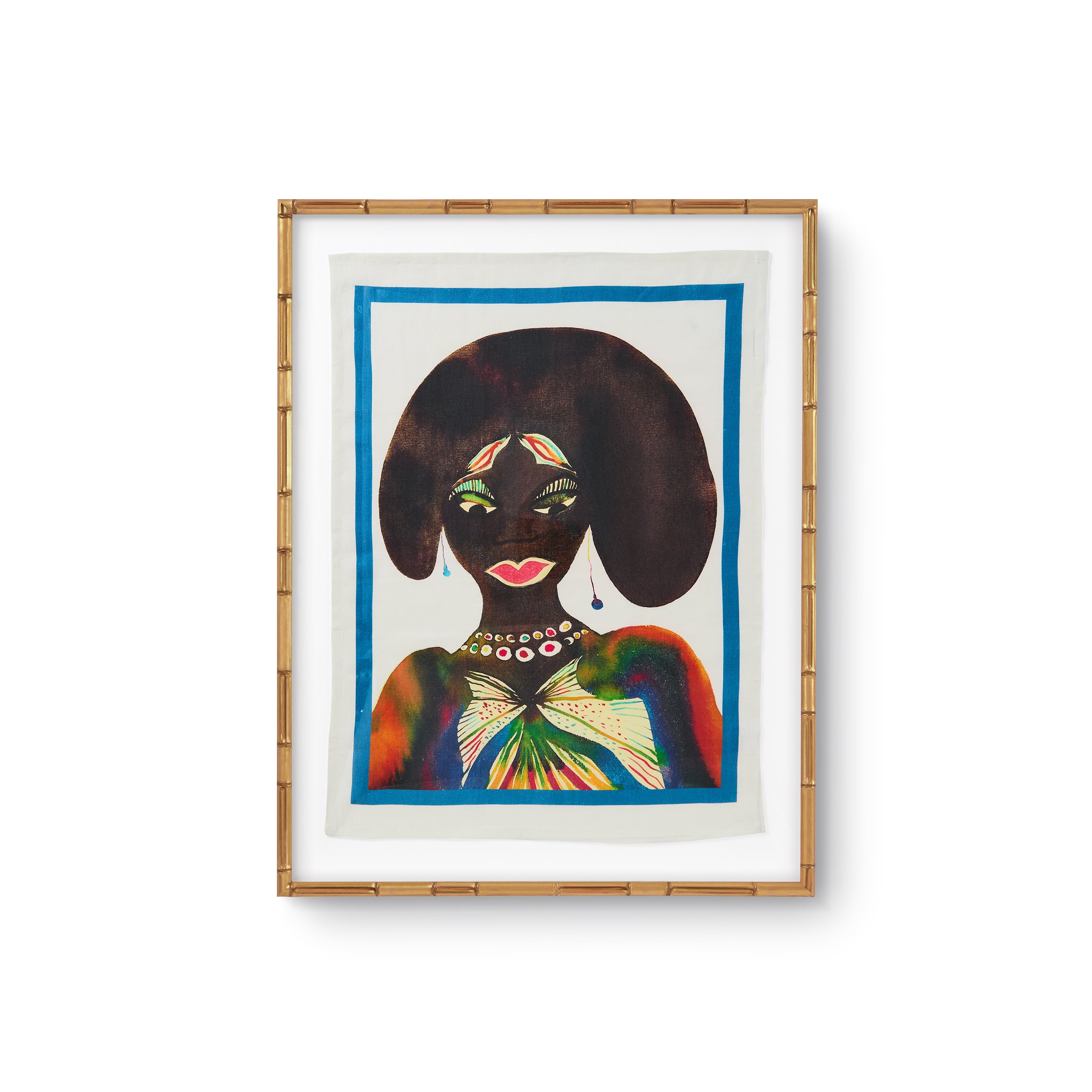 Mandalay with a White Mat and Float Mount – Framebridge