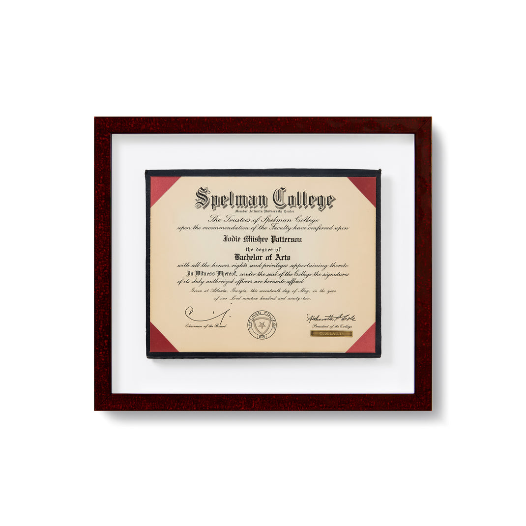 Rome with a White Mat and Float Mount – Framebridge