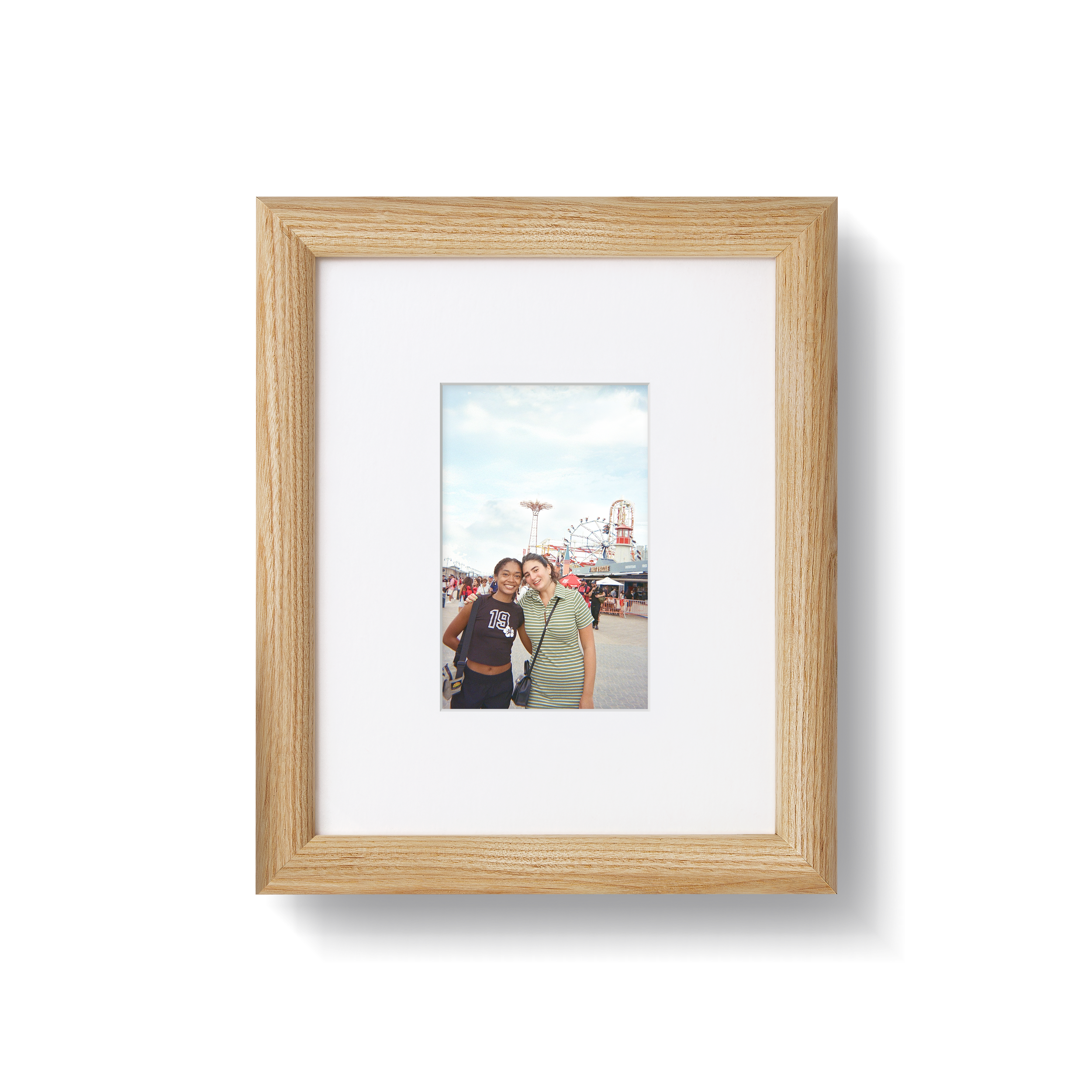 Ash Round Wood Frame & Natural Picture Frame – Framebridge