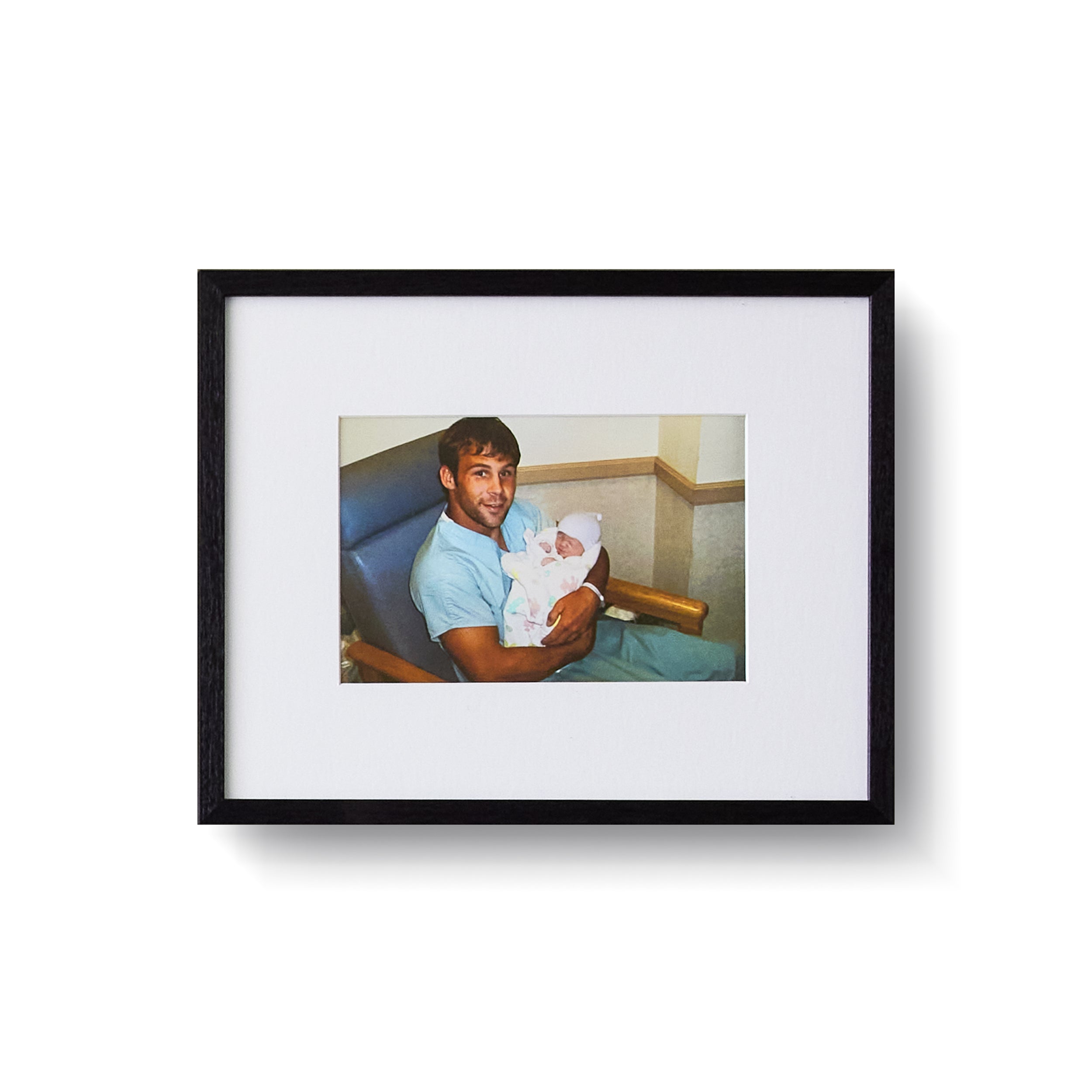 Black Walnut Mini with a White Mat – Framebridge