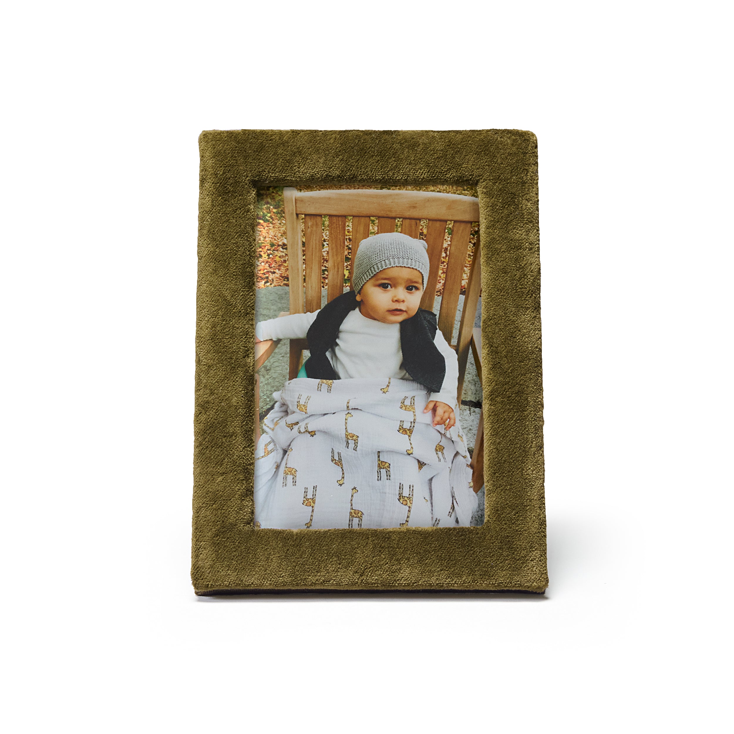 Velvet Tabletop Frame - Olive – Framebridge
